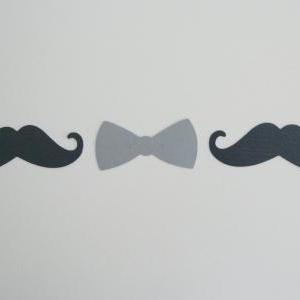 Moustache And Ribbon Bunting on Luulla