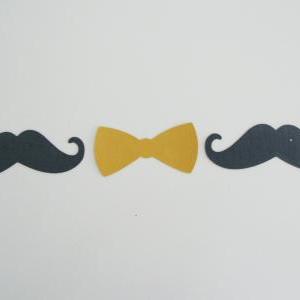 Moustache And Ribbon Bunting on Luulla